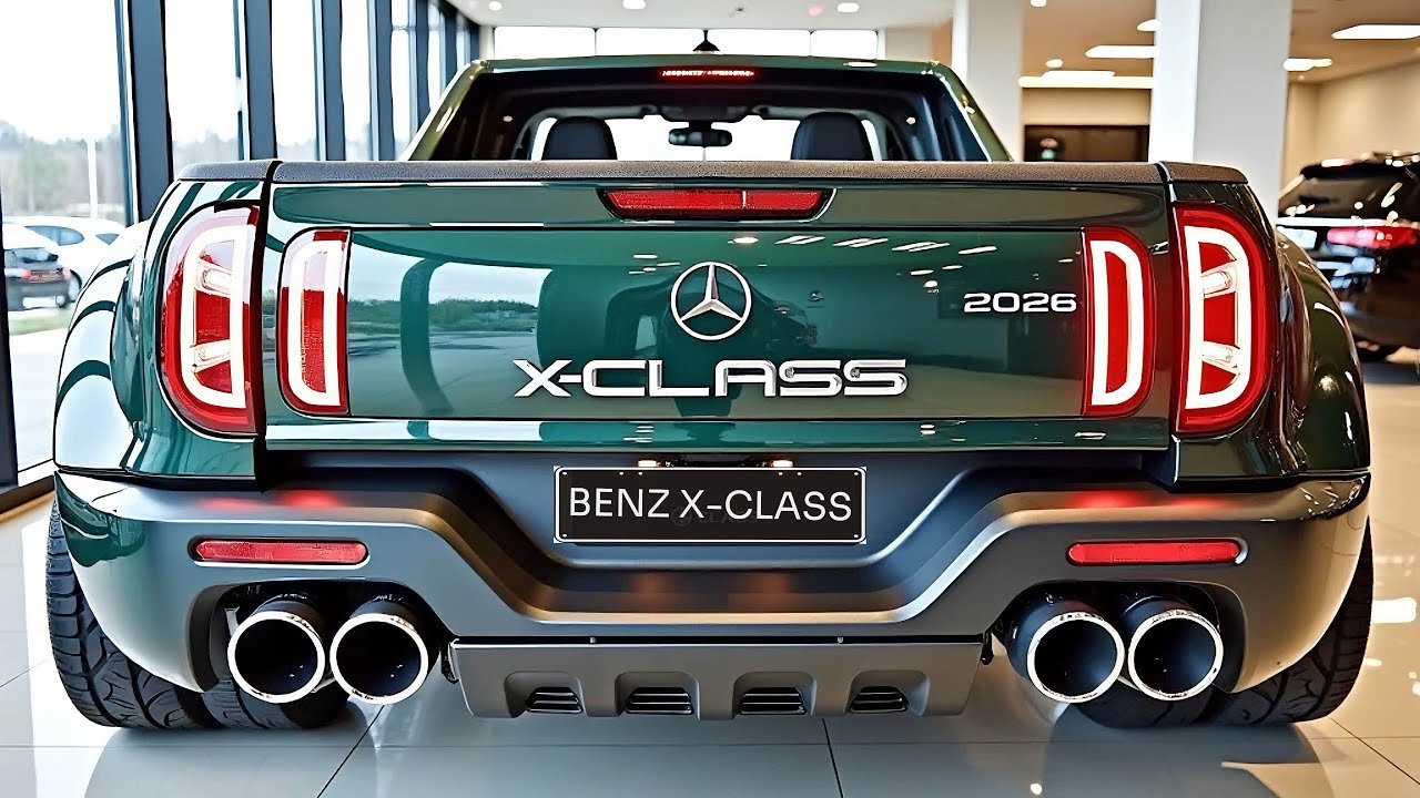 Brand-New 2026 Mercedes-Benz X-Class: Ultimate Luxury Pickup ,Powerful ...